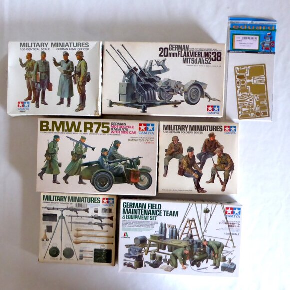 Tamiya | Toys | Tamiya Japan Wwii German 2mm Flakvierling Motorcycle ...